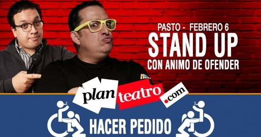 PlanTeatro.com - Gabriel Murillo Y Franco Bonilla Con Animo De Ofender ...